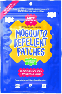 BuzzPatch Mosquito Repellent Stickers | The Natural Patch Co
