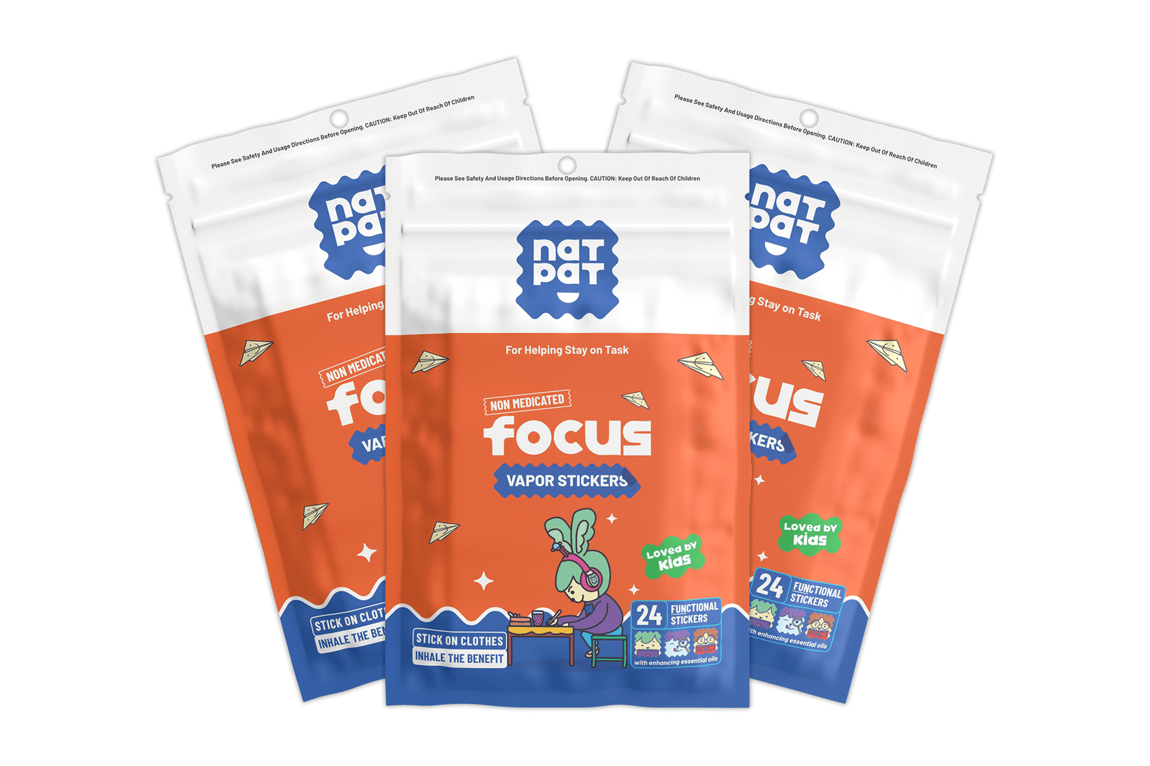 Focus Patch - Enhance Concentration & Boost Productivity Naturally