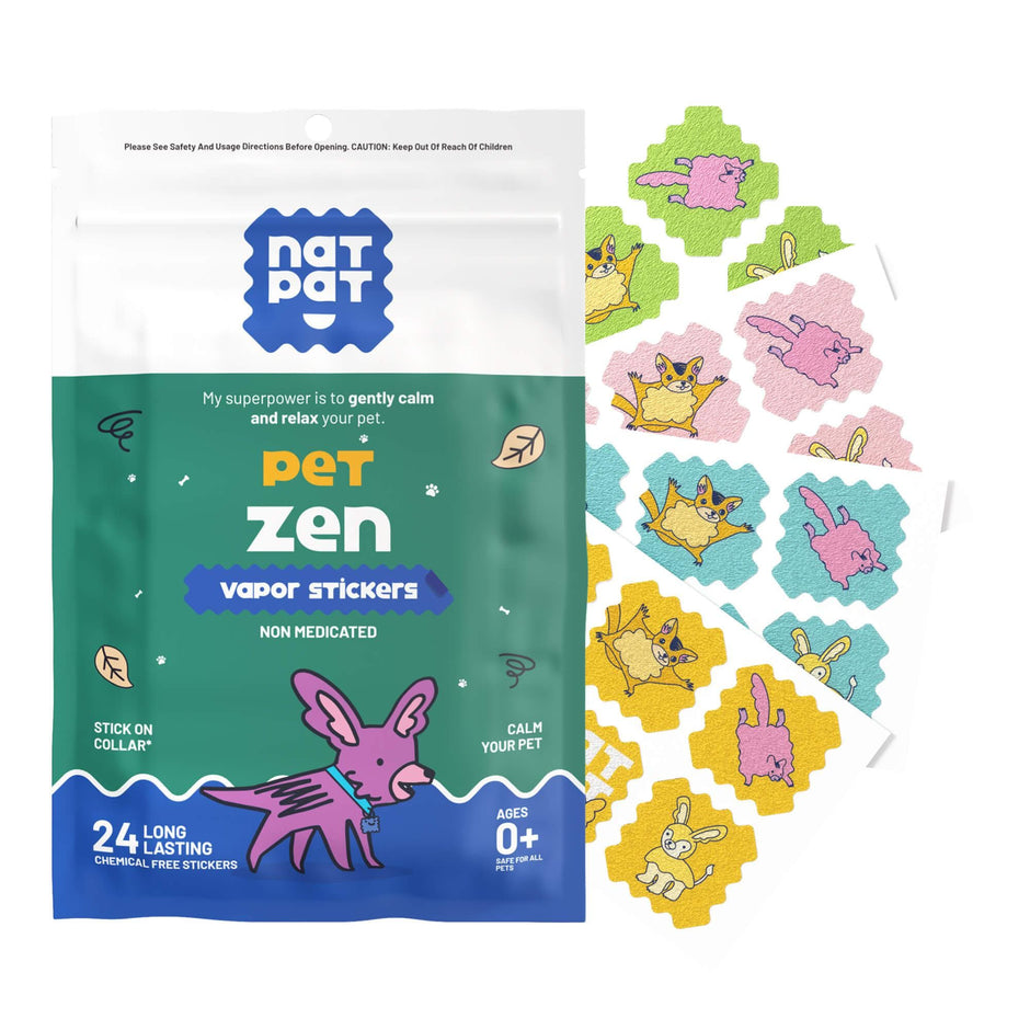 Natural Pet Stickers For Animal Wellness