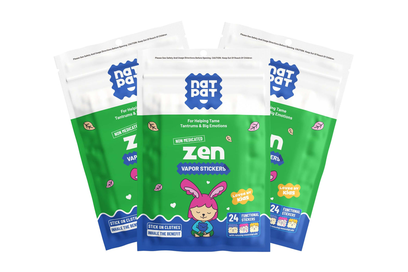 ZenPatch - Mood Calming Patches for Natural Stress Relief