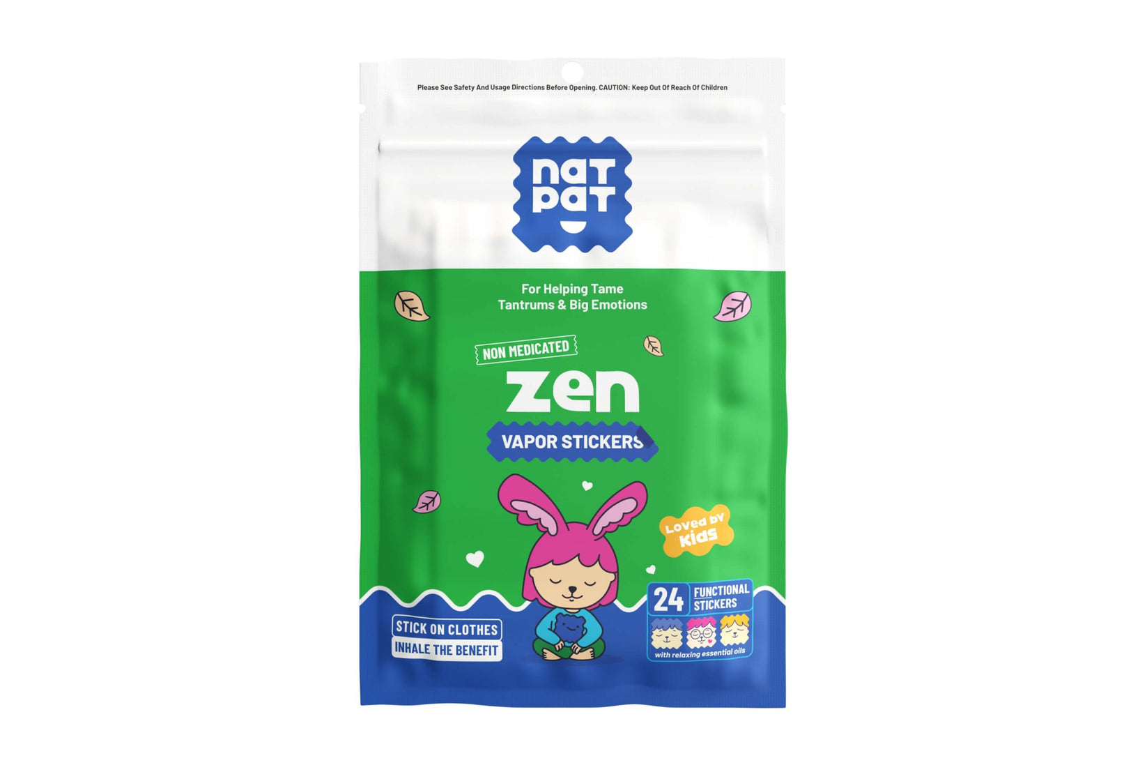 ZenPatch - Mood Calming Patches for Natural Stress Relief