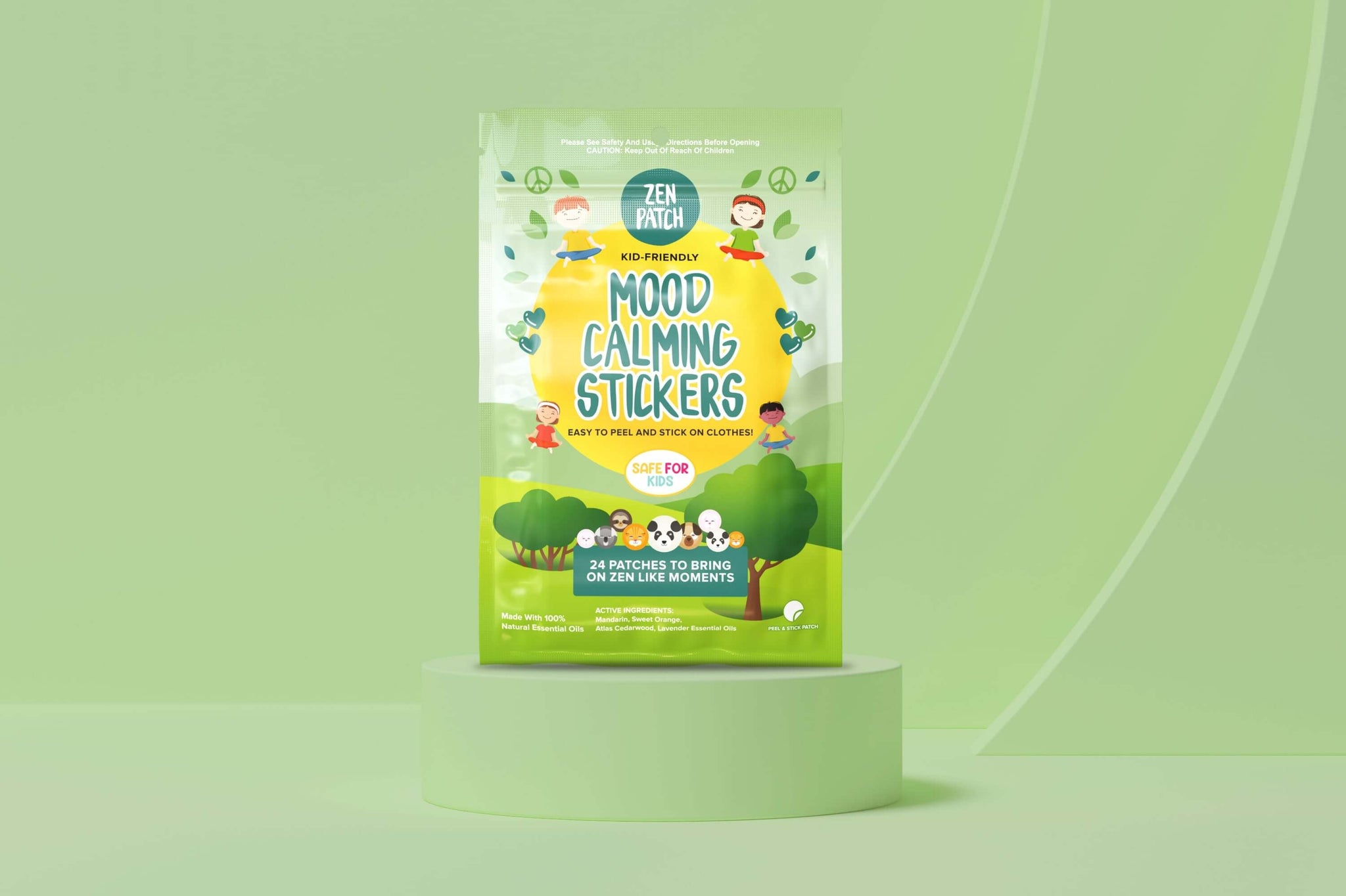 ZenPatch Mood Calming Stickers | The Natural Patch Co