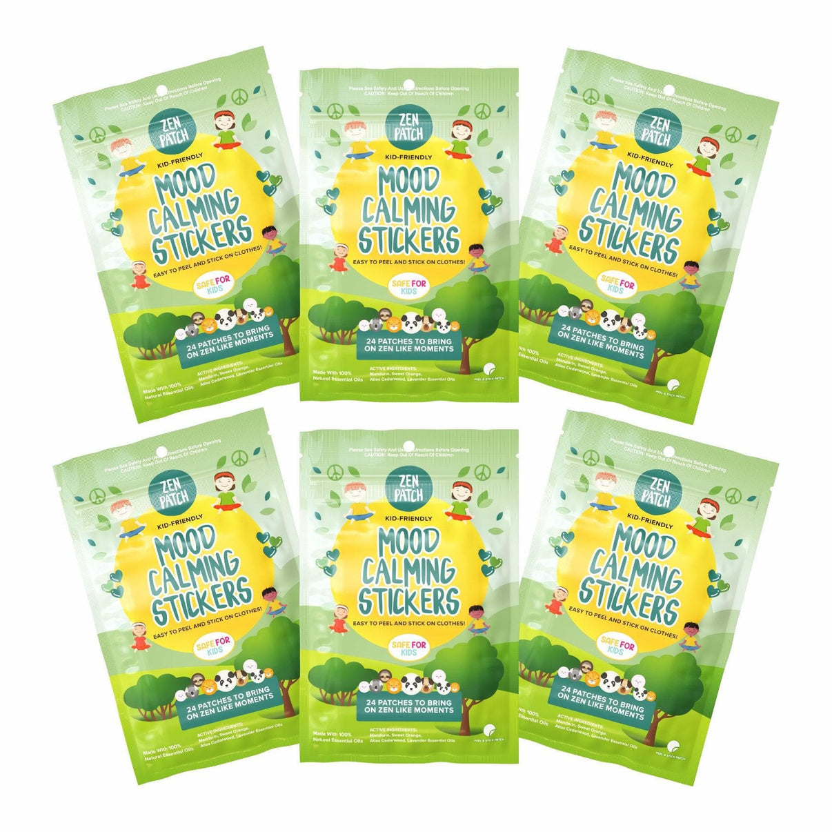 ZenPatch Mood Calming Stickers | The Natural Patch Co