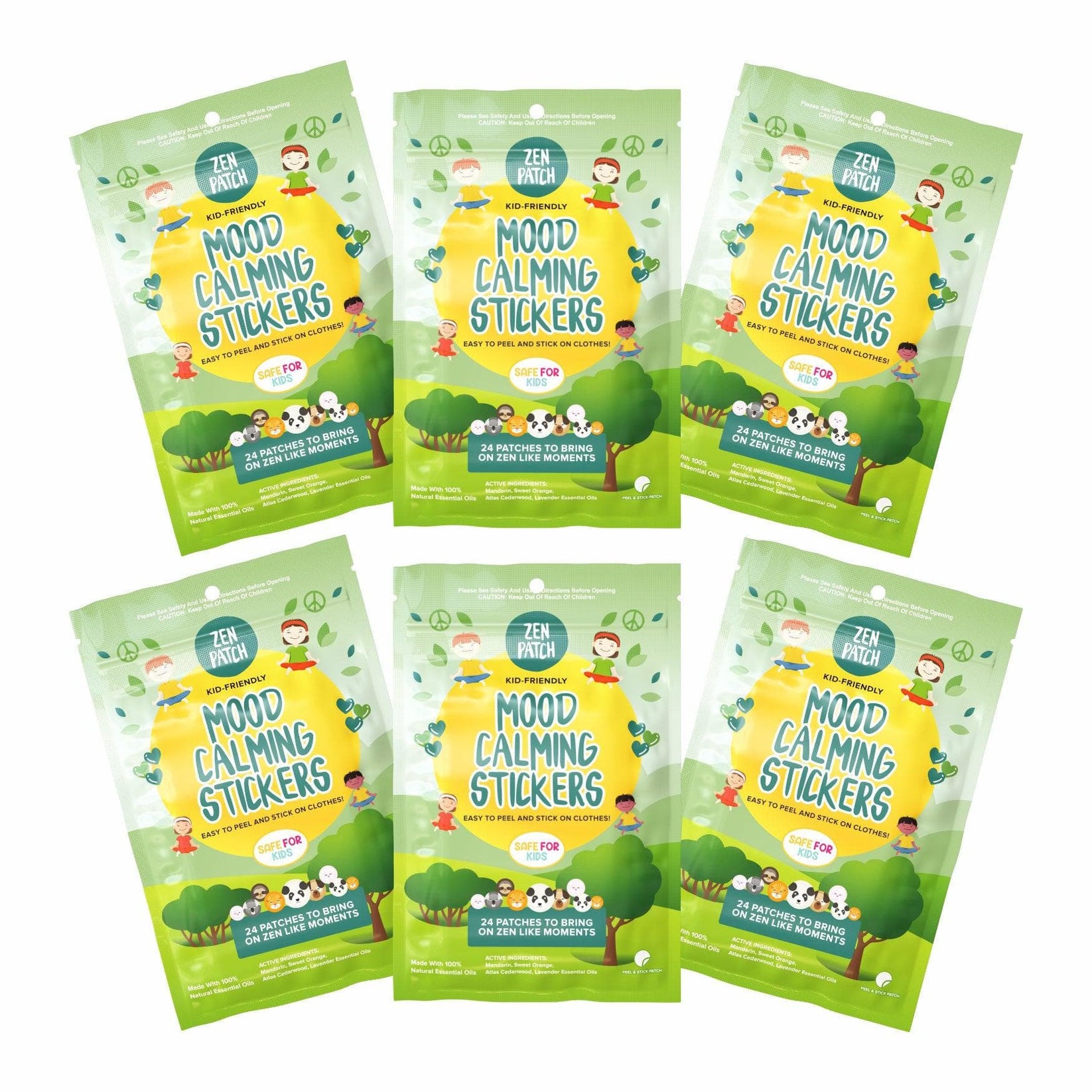 ZenPatch Mood Calming Stickers | The Natural Patch Co