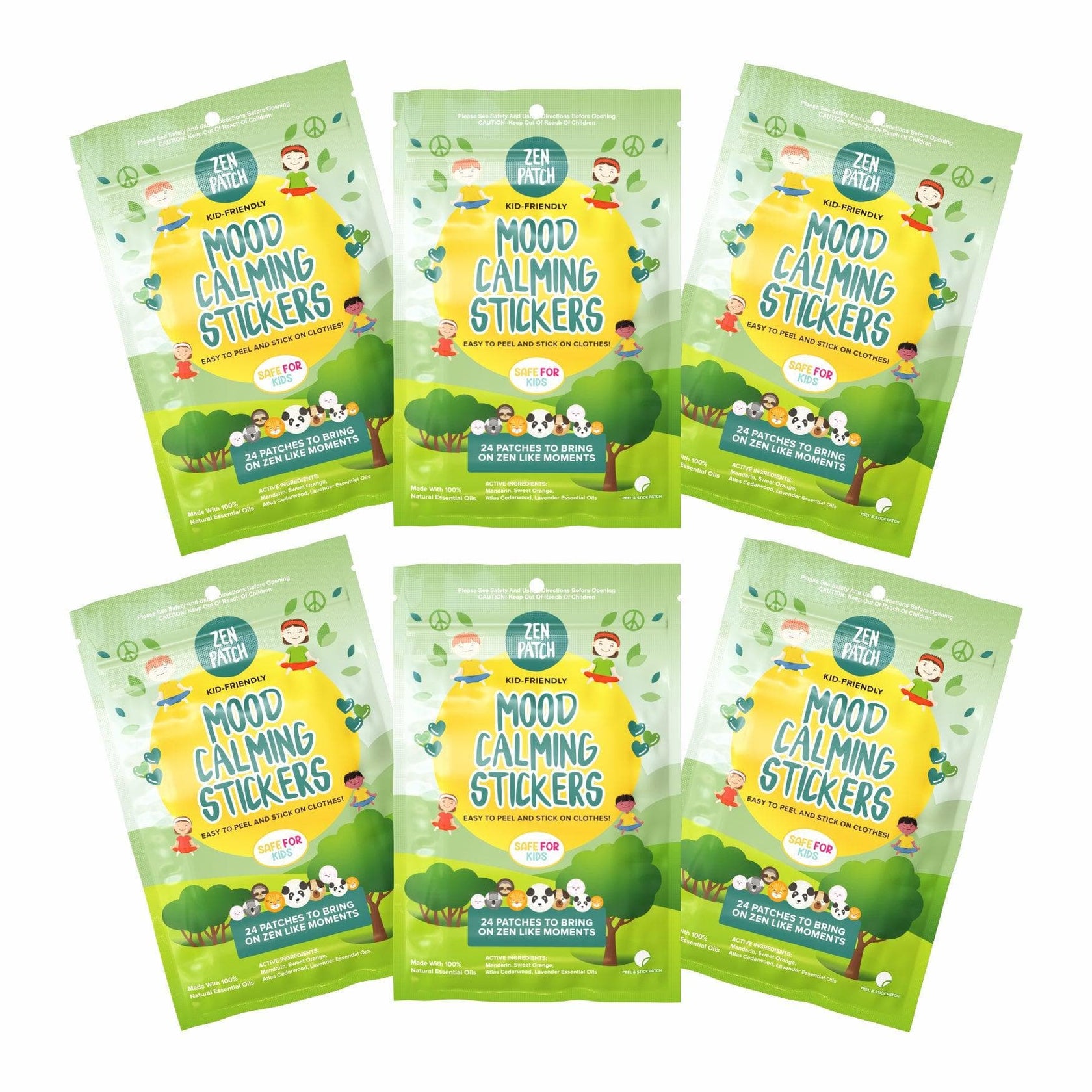 ZenPatch Mood Calming Stickers | The Natural Patch Co