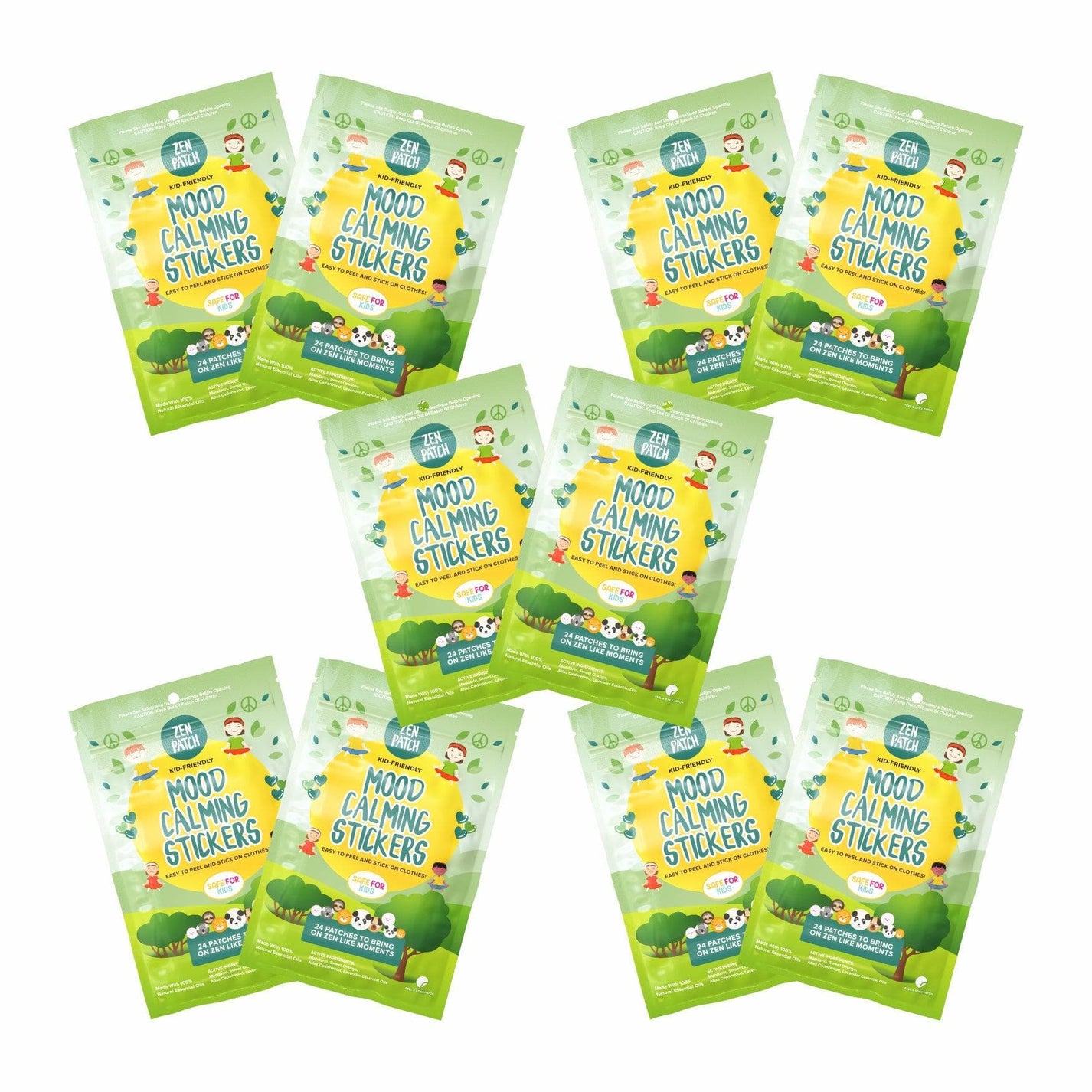 ZenPatch Mood Calming Stickers | The Natural Patch Co