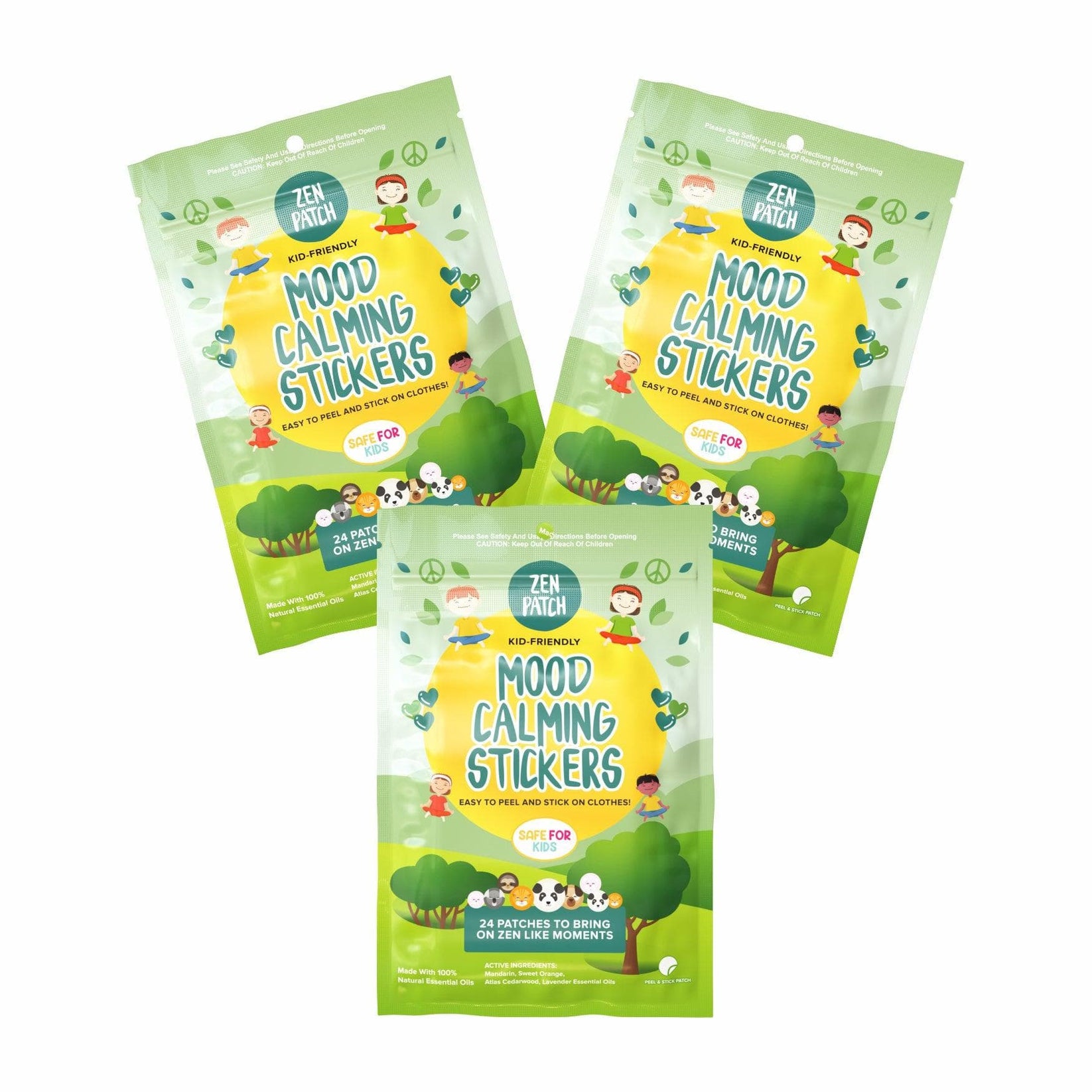 ZenPatch Mood Calming Stickers | The Natural Patch Co